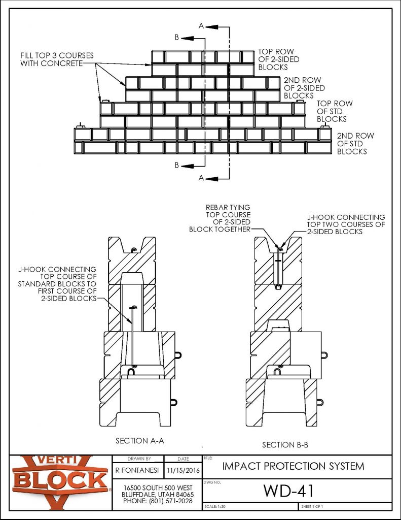 WD-41 Impact Protection System - Verti-Block